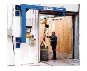 Aj200 Wall Mounted Articulating Jib Cranes: 200° Rotation