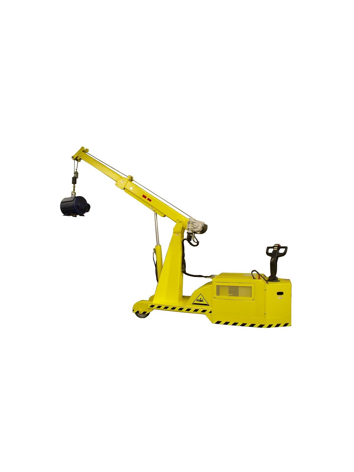 Self-Propelled Reversible Boom Cranes