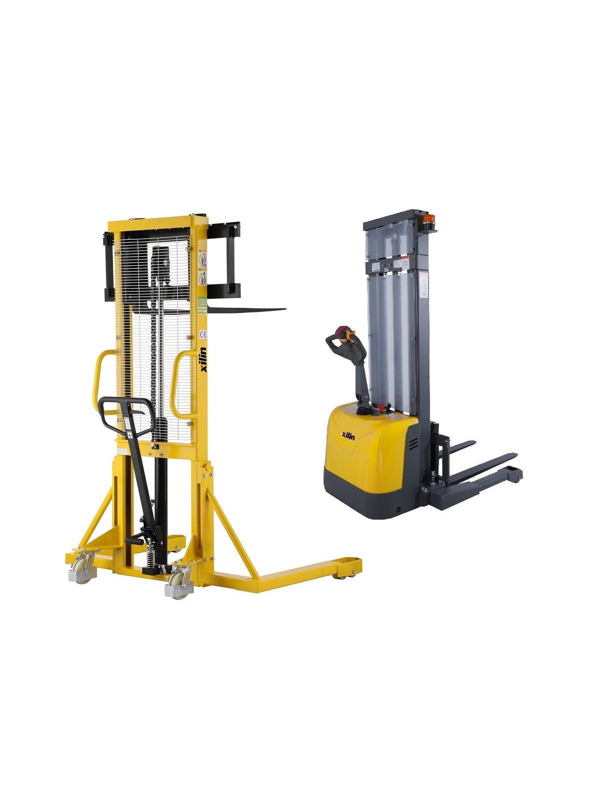 Manual, Semi-Electric & Full Electric Fixed-Leg & Straddle Stacker